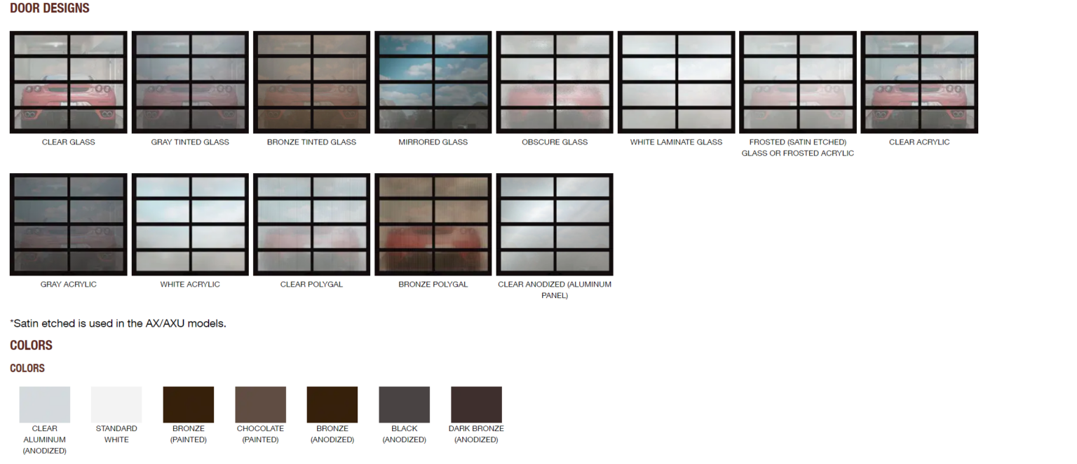 Clopay AVANTE® - Rainier Garage Door